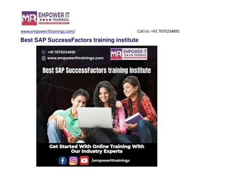 Ppt Best Sap Successfactors Training Institute Powerpoint