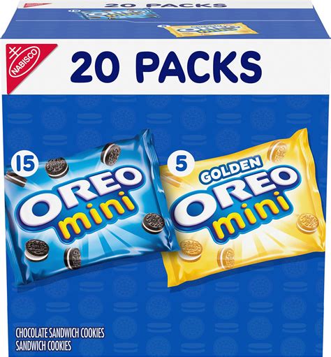 Oreo Double Stuf Golden Sandwich Cookies King Size 12