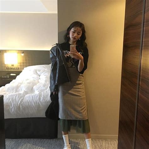 Park Sora Stylenanda 3ce Ulzzang Model Korea Fashion Fashion Korean Fashion