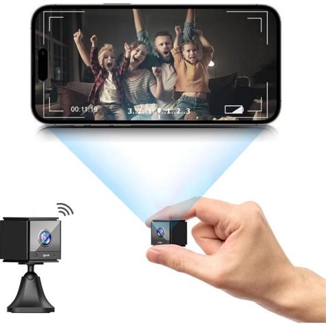 Mini Caméra Espion 1080p Full Hd Caméra Cam De Surveillance Sans Fil