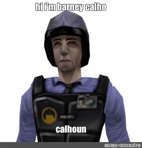 Create Meme Half Life  Barney Calhoun Half Life 2 Pictures