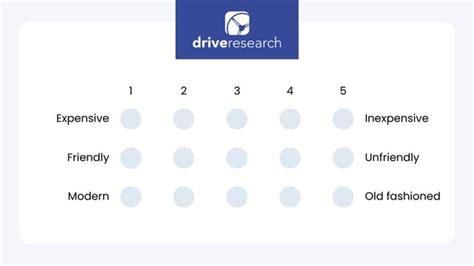 Semantic Differential Scale Genspark