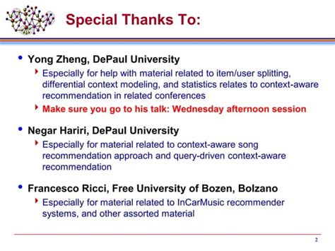 [umap2013]tutorial On Context Aware User Modeling For Recommendation By Bamshad Mobasher Ppt