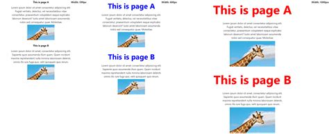 Responsive Design Using The Same Css Layout But For Differently Sized Media Stack Overflow