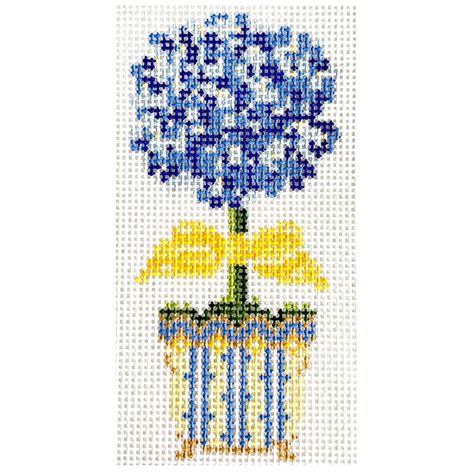 Hydrangea Topiary Ornament Needlepointcom