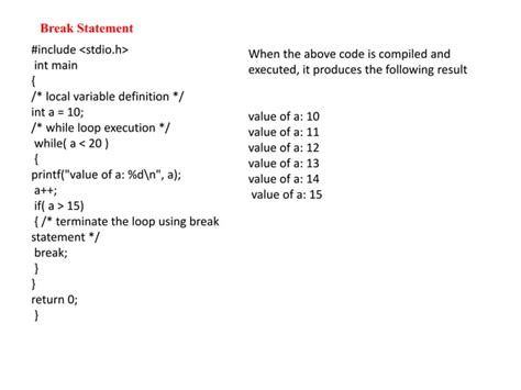 Control Flow In C Pptx