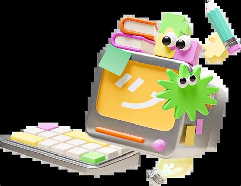 早幼教儿童思维课招生宣传3d拟人风格手机海报 花瓣网