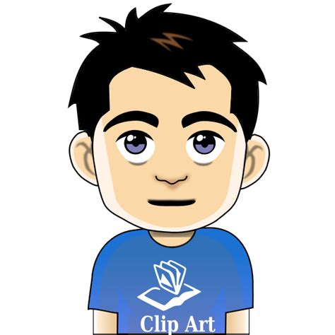 Comic Boy Avatar Vector Graphics Free Svg