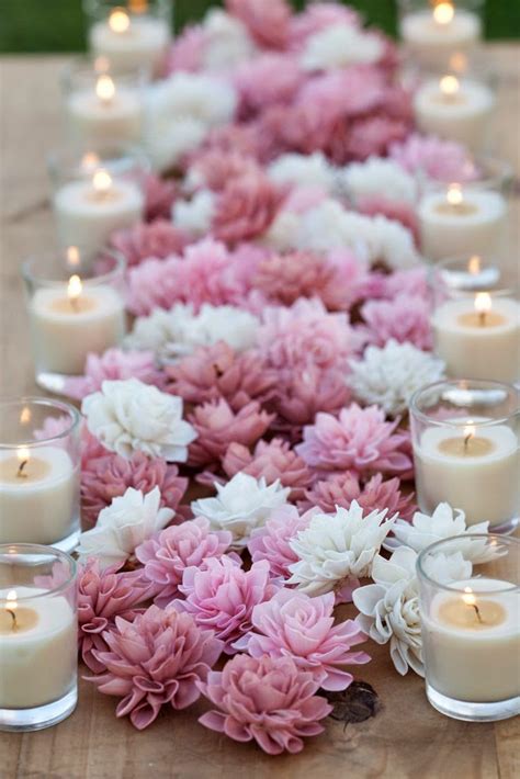 31 Centros De Mesa Para Boda Con Velas ¡todo Inspiración