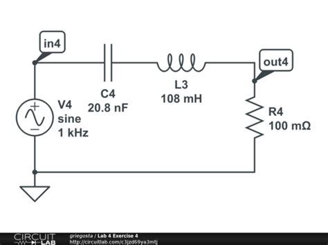 Lab 4 Exercise 4 CircuitLab Lab 4 Exercise 4 CircuitLab