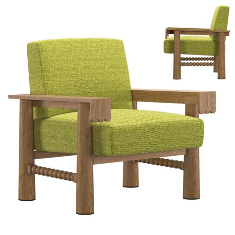 Agatha Armchair 3d Model Turbosquid 2143884