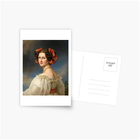 Auguste Strobl 1827 Joseph Karl Stieler Poster For Sale By Psychesansamour Redbubble