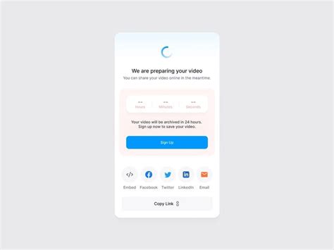 Responsive Countdown Timer Ui Card For Web And Mobile Design In 2025