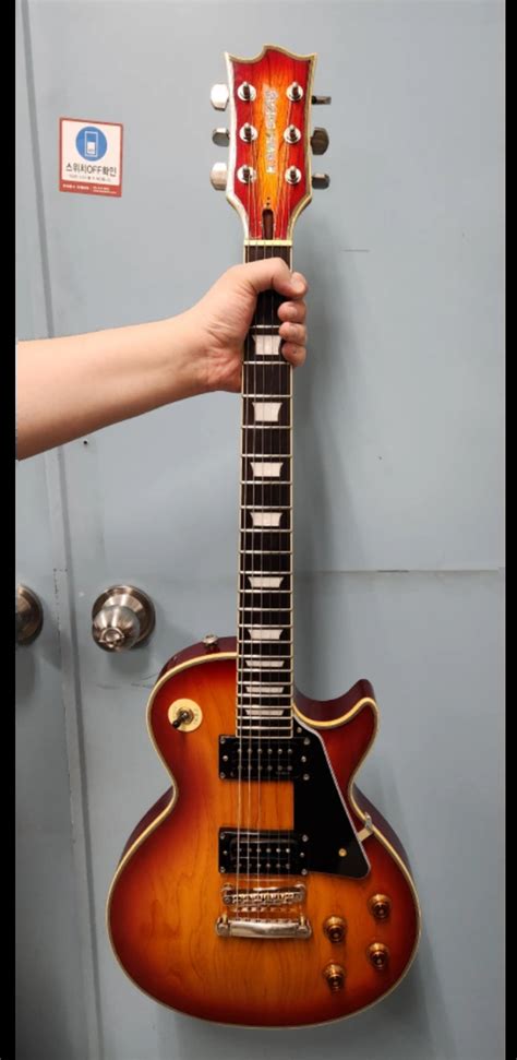 가와사미 레스폴 일렉 기타 당근 중고거래