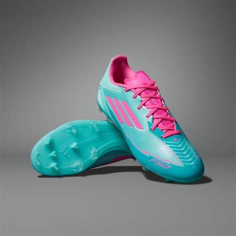 Adidas F50 League Messi Firmmulti Ground Cleats Turquoise Free