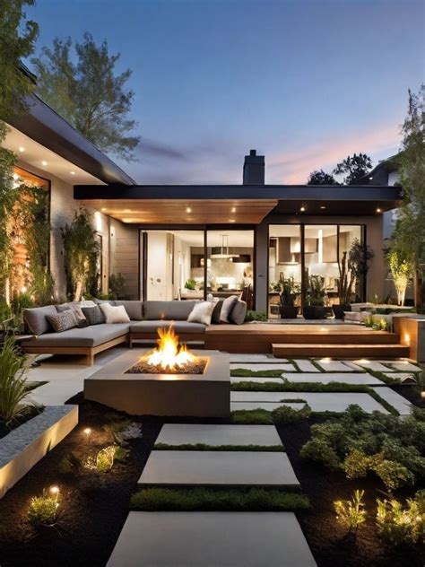 21 Stunning Backyard Patio Designs Ideas With Fire Pit Artofit