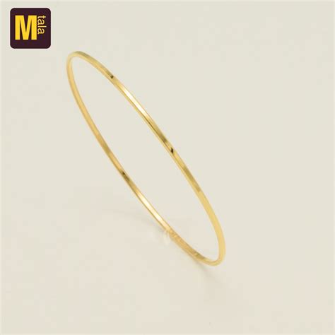 النگو طلا 1 میل سایز 3 آینه ای گالری طلا مظاهری