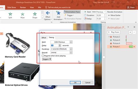Day Using Animations In Your PowerPoint Presentations Tracy Van Der Schyff