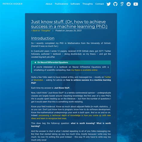 Career Machinelearning Programming Data Latetotheparty Deeplearning Coding Jesper Dramsch