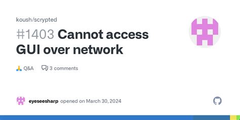 Cannot Access GUI Over Network Koush Scrypted Discussion GitHub