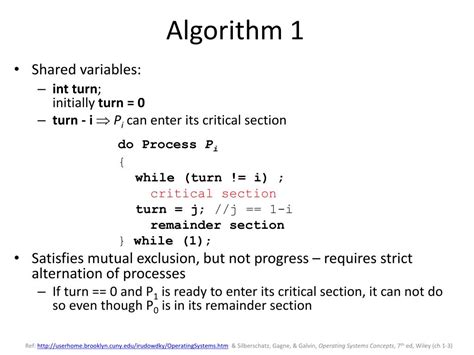 Ppt Operating Systems Process Synchronization And Deadlocks
