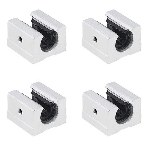 4 Pcs Sbr20uu Linear Ball Bearing Slide Block For Sbr20 Linear Rail Guide Fruugo Se