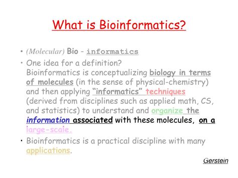 Ppt Genomics Bioinformatics And Systems Biology Powerpoint