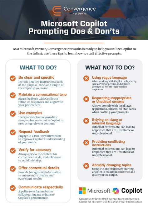 Writing Effective Microsoft Copilot Prompts Dos And Donts