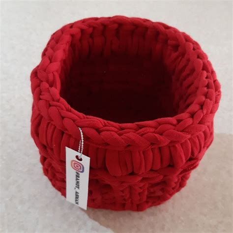 کمدا قیمت و خرید سبد تریکو قرمز رنگ قرمز