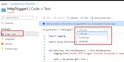 How To Locally Edit An Already Deployed Function In Azure Functions
