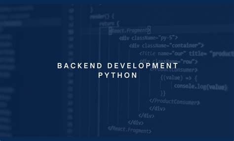 develop your app backend apis with python by daniel caso dev fiverr