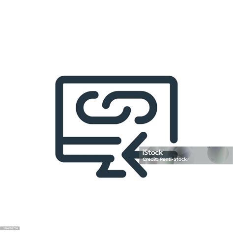 흰색 배경에서 격리된 데스크톱 벡터 아이콘입니다 웹 사이트 디자인 및 모바일 앱 개발을위한 개요 얇은 라인 데스크톱 아이콘 얇은 선 바탕 화면 윤곽선 아이콘 벡터