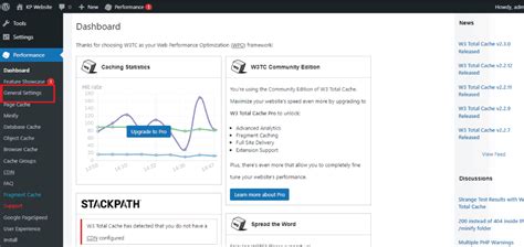 How To Install And Setup W3 Total Cache For Beginners Kreativo Pro