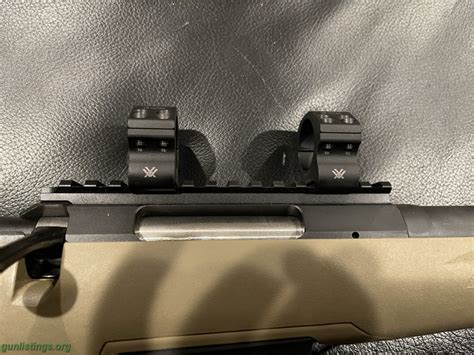 Rifles Ruger 450 Bushmaster With Vortex Scope Rings