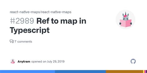 Ref To Map In Typescript · Issue 2989 · React Native Mapsreact Native Maps · Github