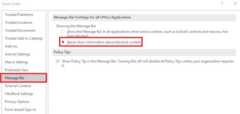 Warning Some Active Content Has Been Disabled Informxl