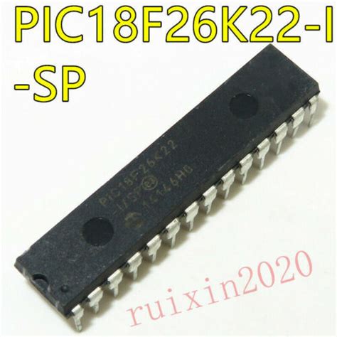 pic18f26k22 i sp ic mcu 8bit 64kb flash 28sdip uk company since1983