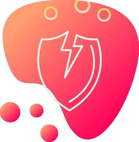 Broken Shield Vector Icon 38858704 Vector Art At Vecteezy