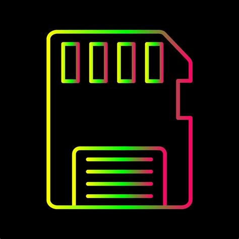 Memory Card Vector Icon 20227383 Vector Art At Vecteezy