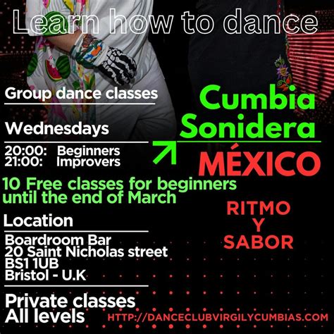 Tickets Learn How To Dance Cumbia Sonidera [ Mexico ] The Boardroom Bristol Wed 16 April 2025