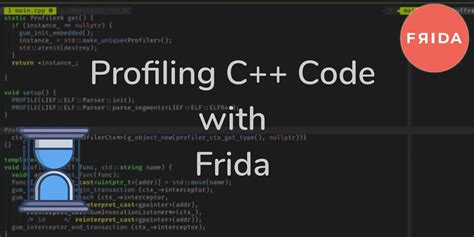 Profiling C Code With Frida R Cpp