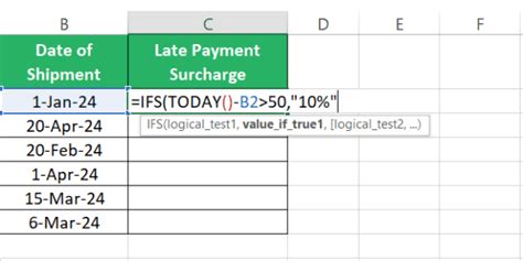 how to use the ifs function in excel many examples spreadsheeto