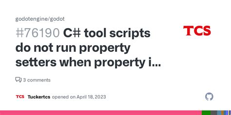 c tool scripts do not run property setters when property is of type