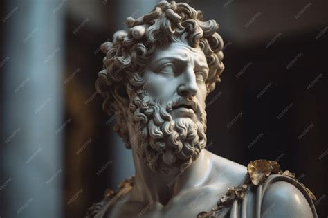 Premium Ai Image Capturing The Essence Of Kairos A Portrait Of The
