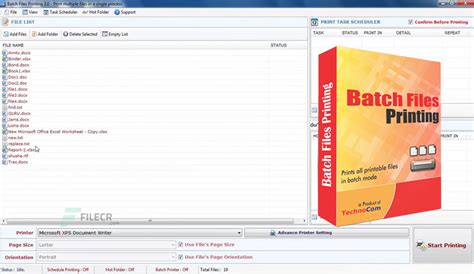 TechnoCom Batch Files Printing 5 1 1 26 FileCR