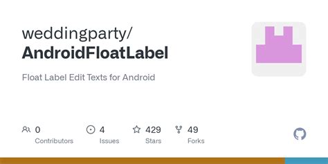 GitHub Weddingparty AndroidFloatLabel Float Label Edit Texts For Android