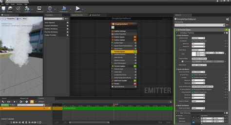 Unrealengine Niagara模块中的sprite粒子效果 （cpu上跑） 小鱼人的专属博客