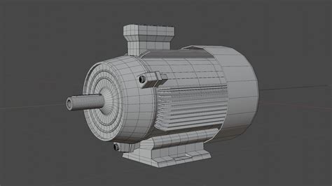 3 Phase Synchronous Motor 3d Model Cgtrader