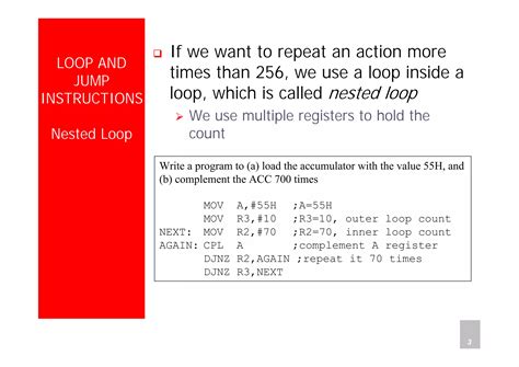 3 Jump Loop And Call Instructions Pdf