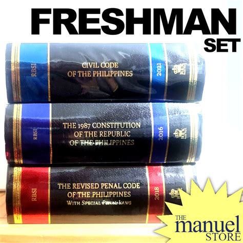 Codal Set Rex Freshmen Civil 1987 Constitution Revised Penal Code